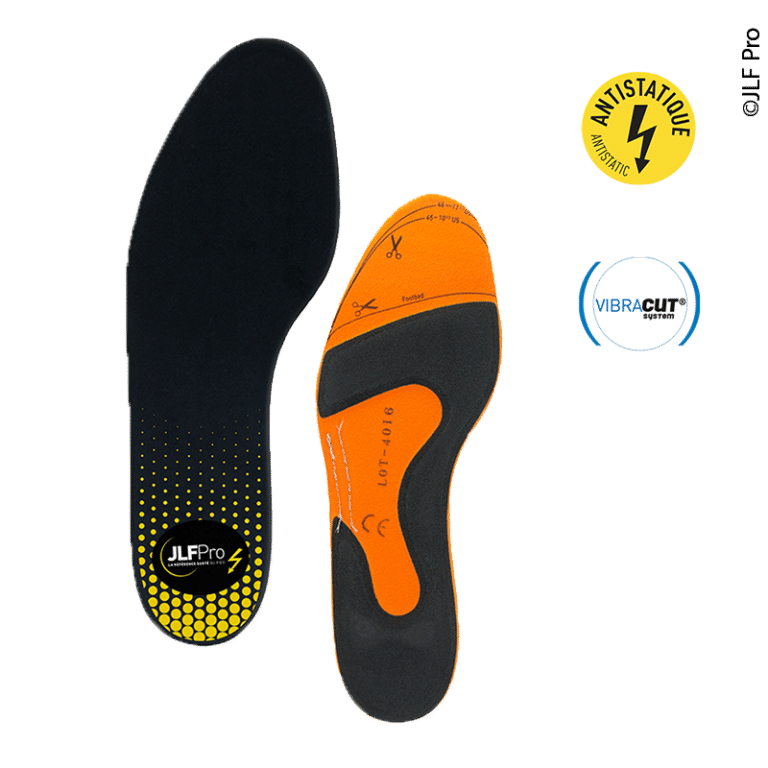JLF Pro - Semelle Safety Plus (0093) Absorbante (chocs et vibrations)